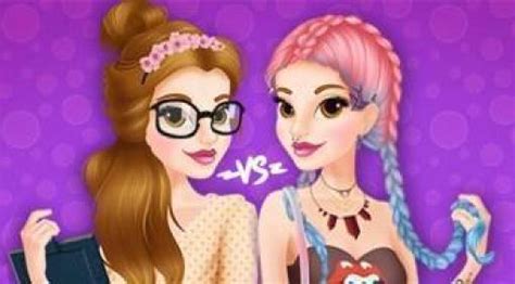 Princess Belle Shy Vs Daring Maheees