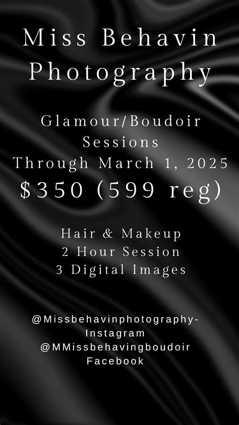 Miss Behavin Boudoir Added A New Miss Behavin Boudoir