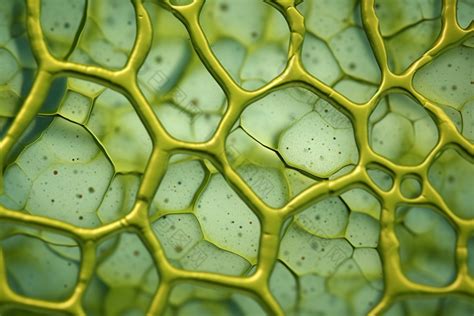 显微镜下的植物细胞壁植物组织研究图片 包图网