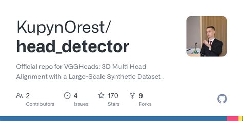 Github Kupynorestheaddetector Official Repo For Vggheads 3d Multi