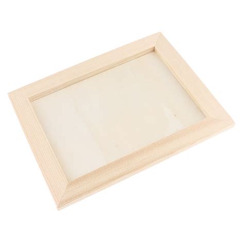 Wooden Picture Frames With Mat Board Eco Unfinis Vicedeal