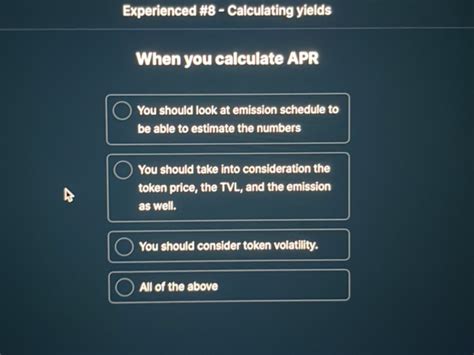 Experienced 8 Calculating Yields When You StudyX