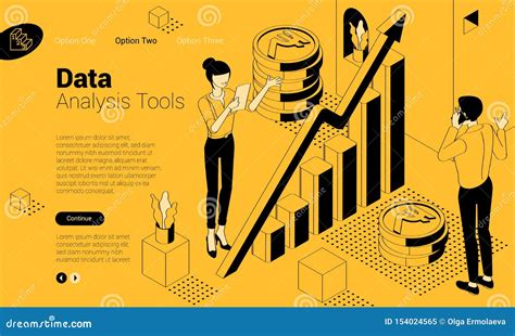 Financial Analysis Flat Logo Column Chart And Line Graph Icon Data