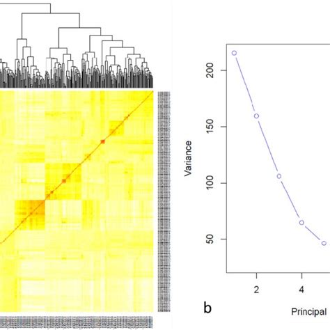 Population Structure A Distribution Of Pairwise Relative Kinship B