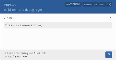 Regex101 Build Test And Debug Regex