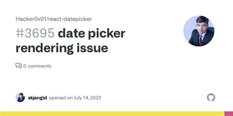 Date Picker Rendering Issue · Issue 3695 · Hacker0x01react Datepicker