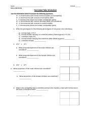 Sex Linked Traits Worksheet Docx Name Period Misha Valenzuela Sex Linked Traits Worksheet Use