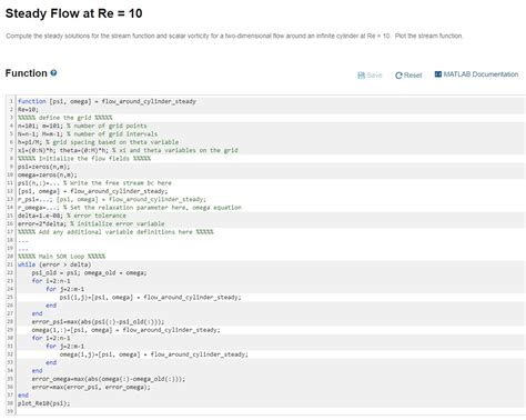 Solved Compute The Steady Solutions For The Stream Function