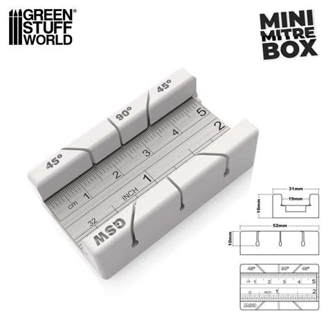 Mini Miter Box Saw Cutting Guide