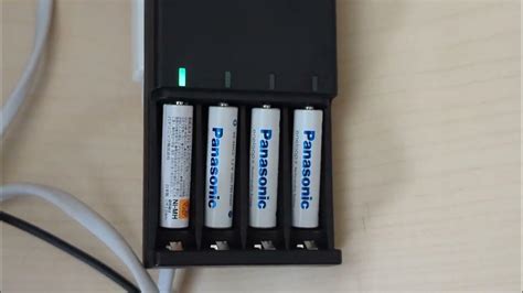 エネループの充電器の緑ランプが点滅して電池が充電できない場合の回避方法 Youtube