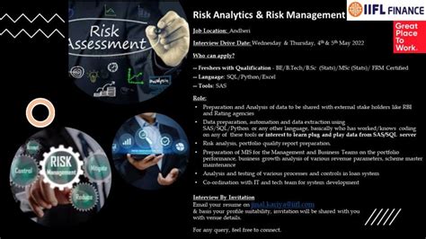 iman ismail on linkedin riskanalytics sas sql python hiring