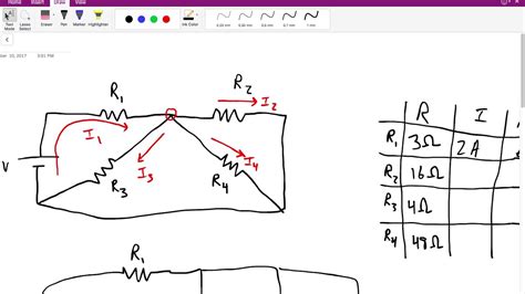 Resistor Circuit Example 1 Youtube
