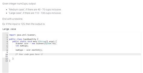 solved given integer numcups output medium case if