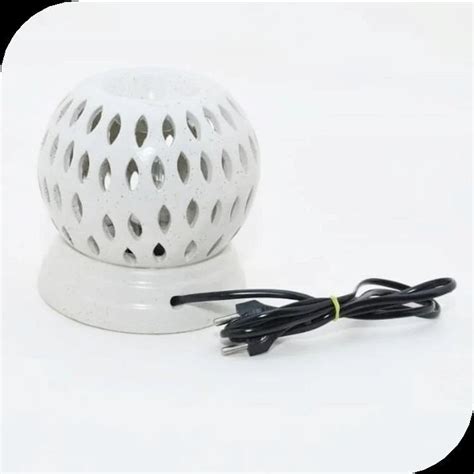 Ed056 Ceramic Electric Aroma Oil Ball Diffuser White At ₹ 203piece In