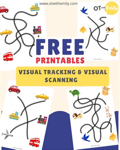 Visual Tracking Letters And Numbers Teach Starter Worksheets Library