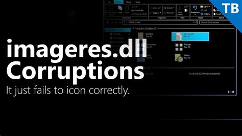 Imageres Dll Corruptions Youtube