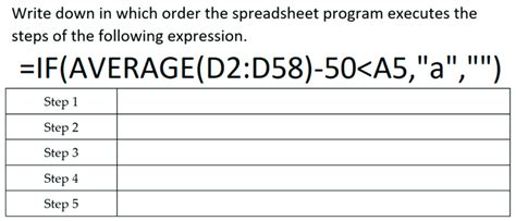 Task For Deciding On The Execution Order Of The Expression Download