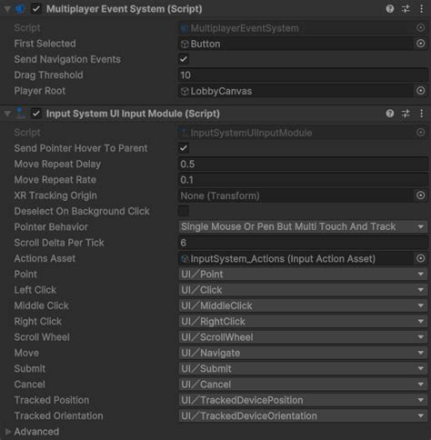 Trouble With New Input System Local Multiplayer Ui And Multiplayereventsystem Unity Engine