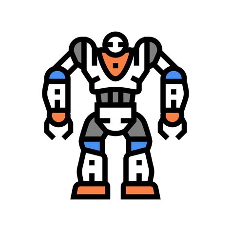 Cyborg Robot Development Industry Pre Programmed Smart Icon