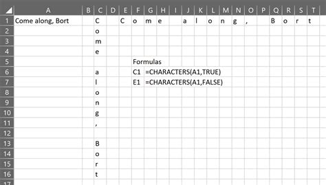 Split An Alphanumeric String Into An Array Of Characters Flex Your Data