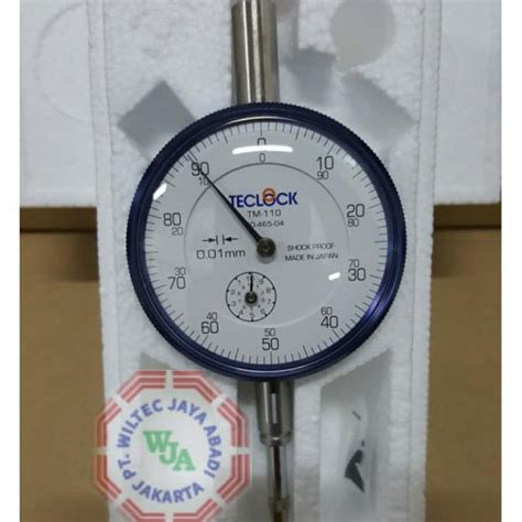 Jual Dial Gauge Dial Indicator Teclock Tm 110 Barang Promo Shopee