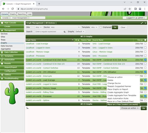 Ubuntu 2204 Lts Cacti Add Monitoring Host Server World
