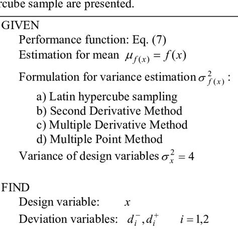 Comparison Of The Accuracy In Variance Estimation Of The New Formulations Download Table