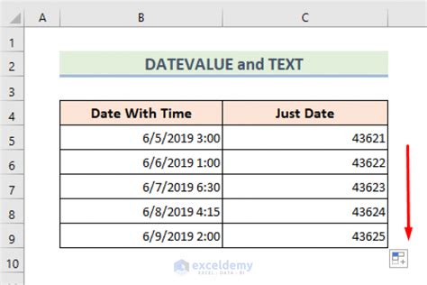 How To Remove Time From Date In Excel 6 Approaches Exceldemy