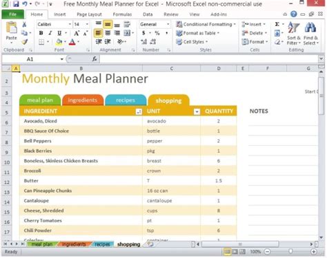 Fichier Excel Planning Menu Semaine Vierge Excel Semainier Planning