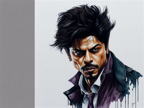 Premium Ai Image Shah Rukh Khan