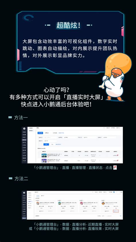 小鹅通：私域直播实时大屏，数据秒级刷新！ 小鹅通