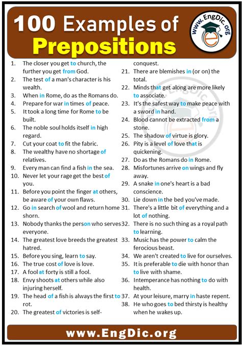 Examples Of Sentences Using Prepositions At Mia Hartnett Blog