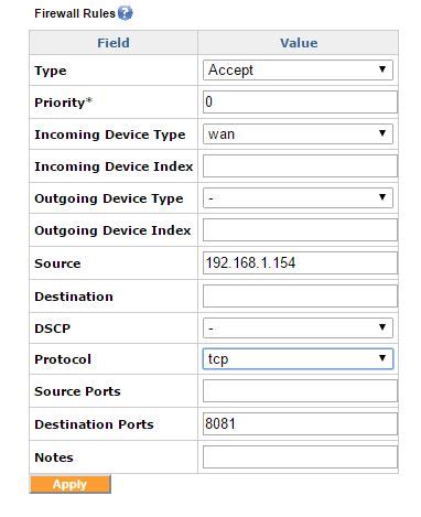 Advanced Firewall Rules Mushroom Networks