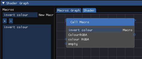 shader and material graph — casper stein