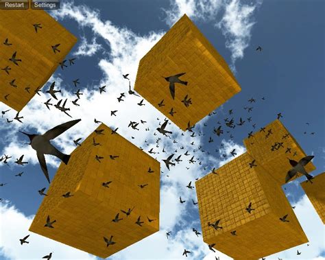 Bird Flocking Simulation