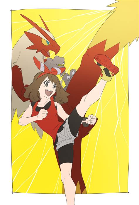May And Blaziken Pokemon And More Drawn By Pkpokopoko Danbooru
