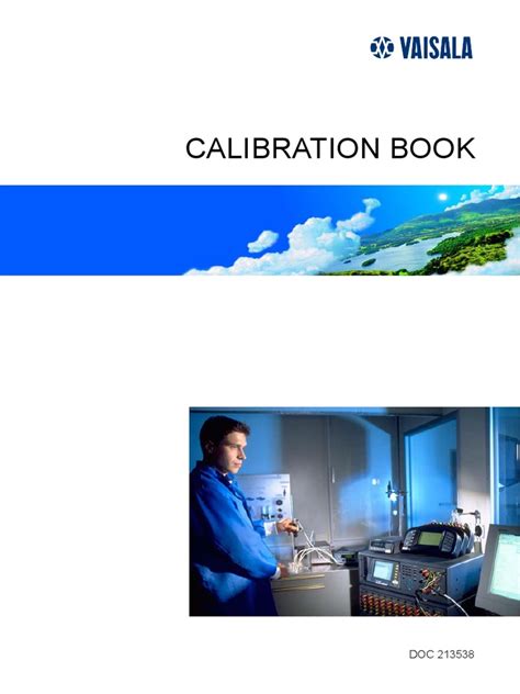 Calibration Book Pdf Calibration Metrology