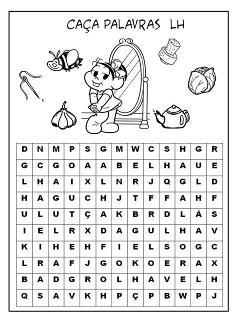 Melhores Imagens De Atividades Com Ca A Palavras No Pinterest Atividades Escolares