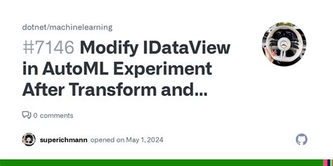 Modify Idataview In Automl Experiment After Transform And Before