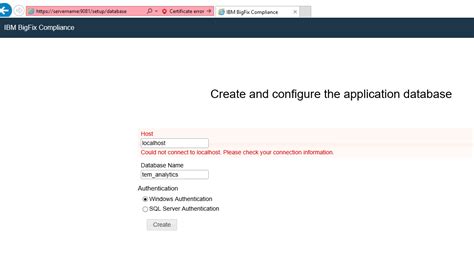 Compliance Server Setup Security BigFix Forum