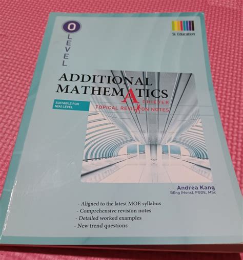 O Level Additional Math Achiever Announcements On Carousell