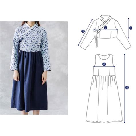 Modern Hanbok Etsy