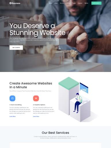 60 Premium Visual Composer Templates Full Website Demos