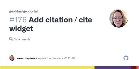 add citation cite widget · issue 176 · geobtaa geoportal · github