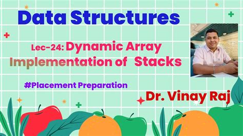 Lec 24 Dynamic Array Implementation Of Stacks Youtube