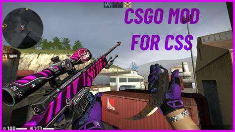 CS GO MOD FOR CSS Sport Gloves Pandora S Box Silver Watch Android Pc YouTube