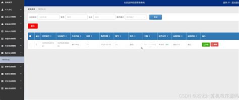 【开题报告】基于springbootvue社区居民信息管理系统（程序源码论文 计算机毕业设计基于springbootvue的社区信息web应用设计与实现的文献资料 Csdn博客