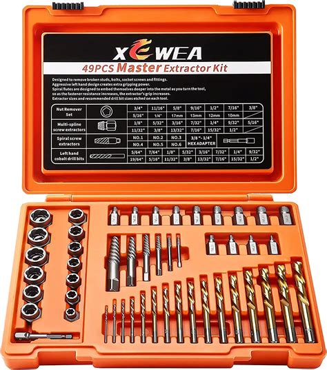 39pcs Screw And Bolt Extractor Set With Left Hand Nepal Ubuy