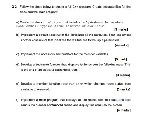 Solved Q Follow The Steps Below To Create A Full C Chegg