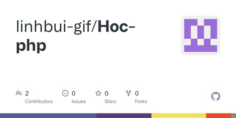 Github Linhbui Hoc Php